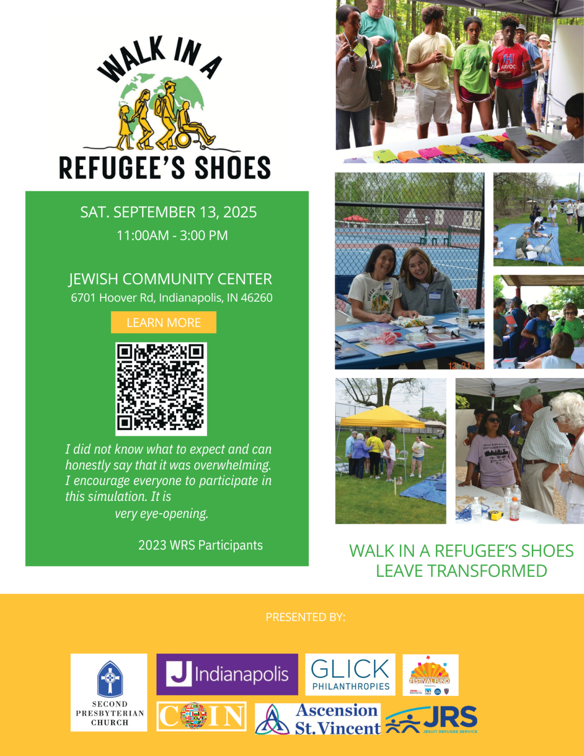 Walk A Mile In A Refugee’s Shoes – Coalition for our Immigrant ...